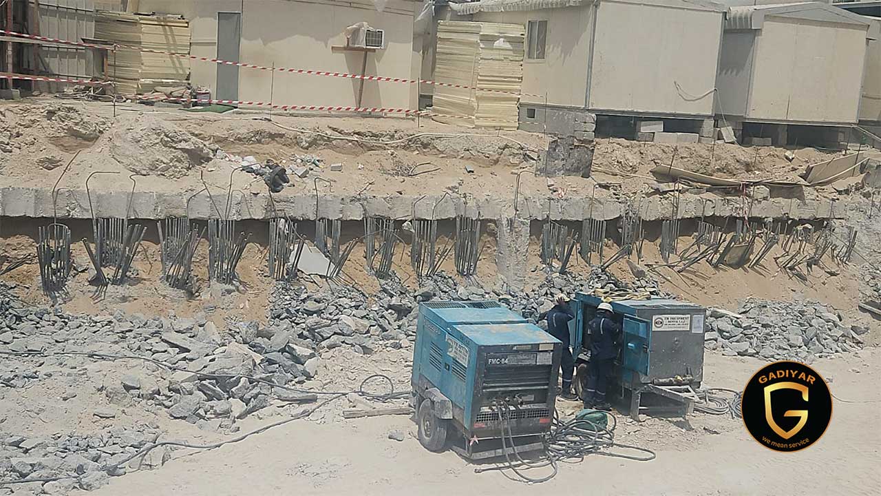 Soldier Pile Shoring System UAE | Anmol Piling
