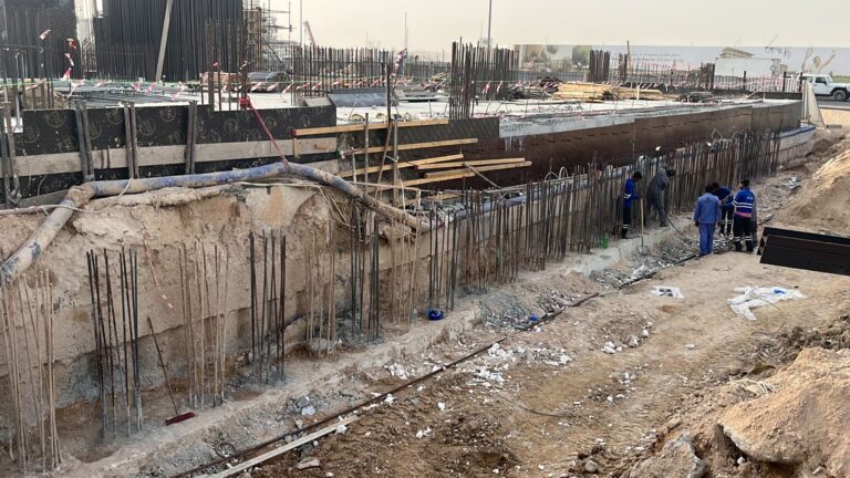 Soldier Pile Shoring System UAE | Anmol Piling