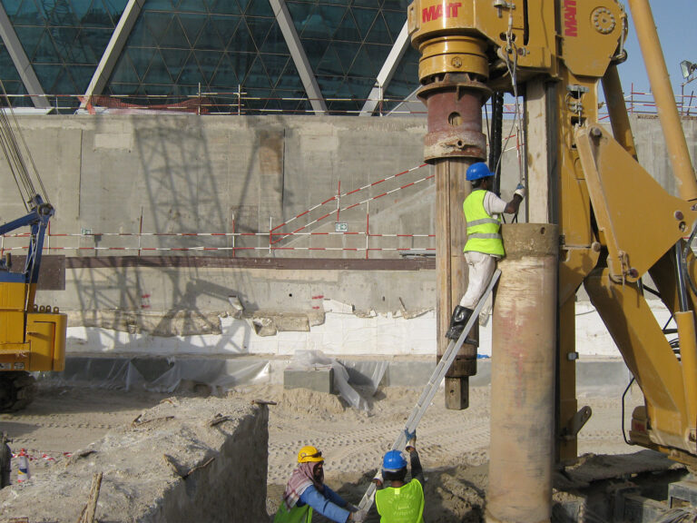 Expert Bored Pile Construction Services in Dubai, UAE