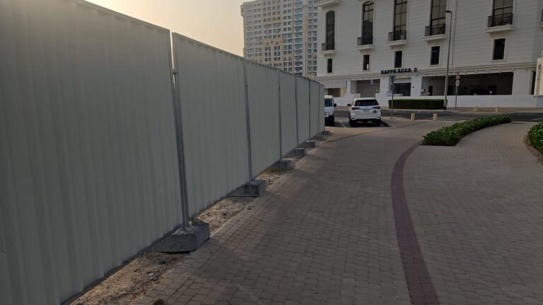 Construction Site Fencing Contractor in Dubai, UAE